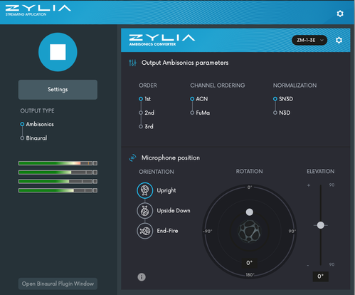 ZYLIA PRO - 3rd order Ambisonics microphone array with software